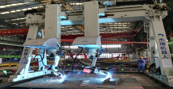 Large Gantry Dual-Arm Welding Robot | SJTU CSC Lab